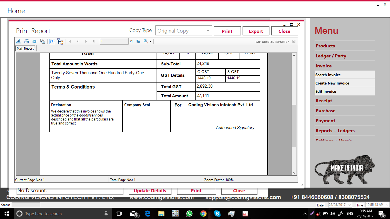 GST Accounting Software | Source Code by sagarmaher | CodeCanyon